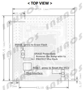 DUE Core SAM3X8E 32 bits (Naked) – TOBOIDS