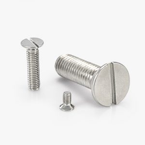 SS304 CSK Countersunk Flat Slotted Head Bolt (pack of 5) – TOBOIDS