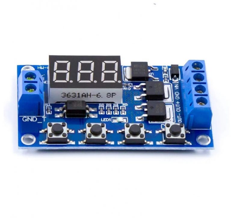 Timing Delay Switch Circuit with Double MOSFET Control – TOBOIDS